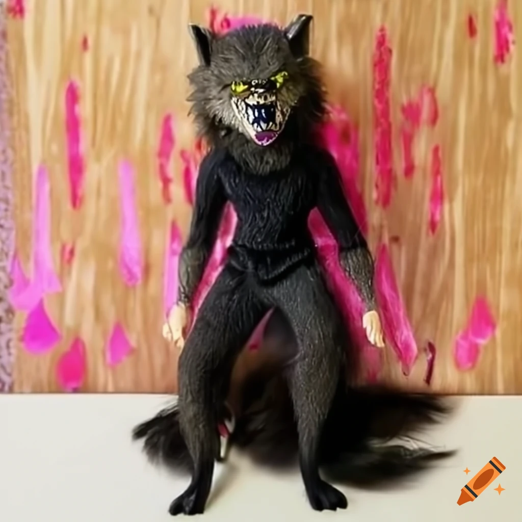 Werewolf barbie on Craiyon