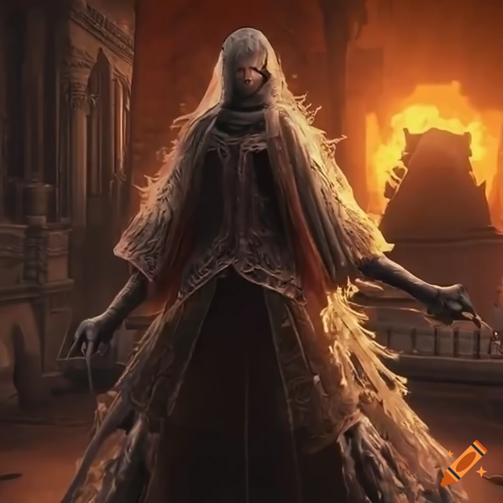 Elden ring style angel on Craiyon