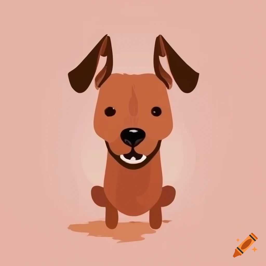 Vector illustration of dancing dogs on Craiyon