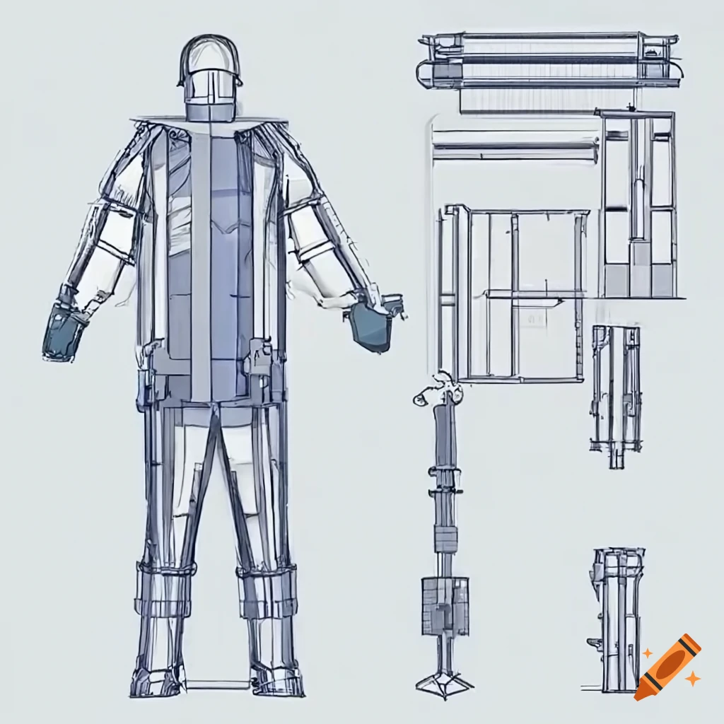 Odm gear blueprint on Craiyon