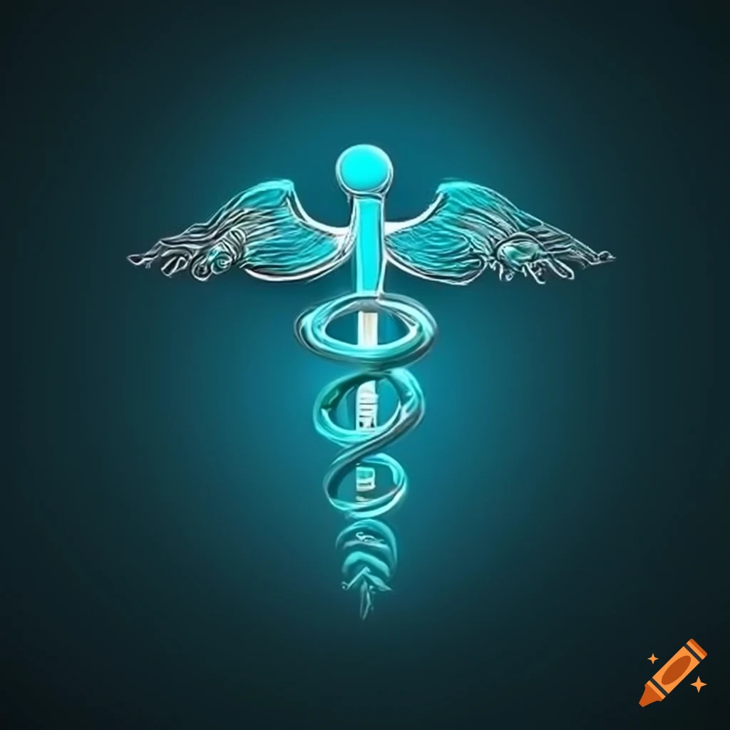 Logo for a medical sciences institution on Craiyon