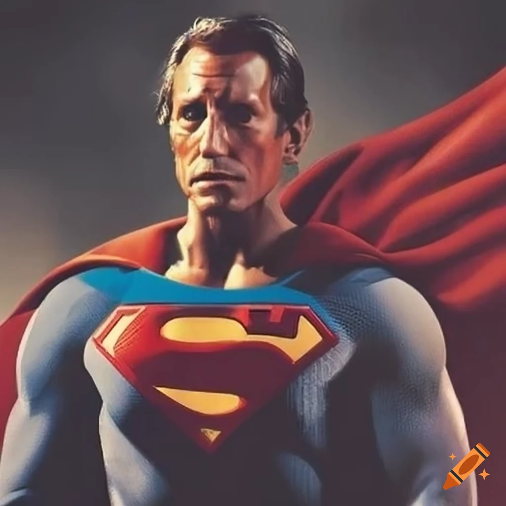 Roy scheider as superman on Craiyon