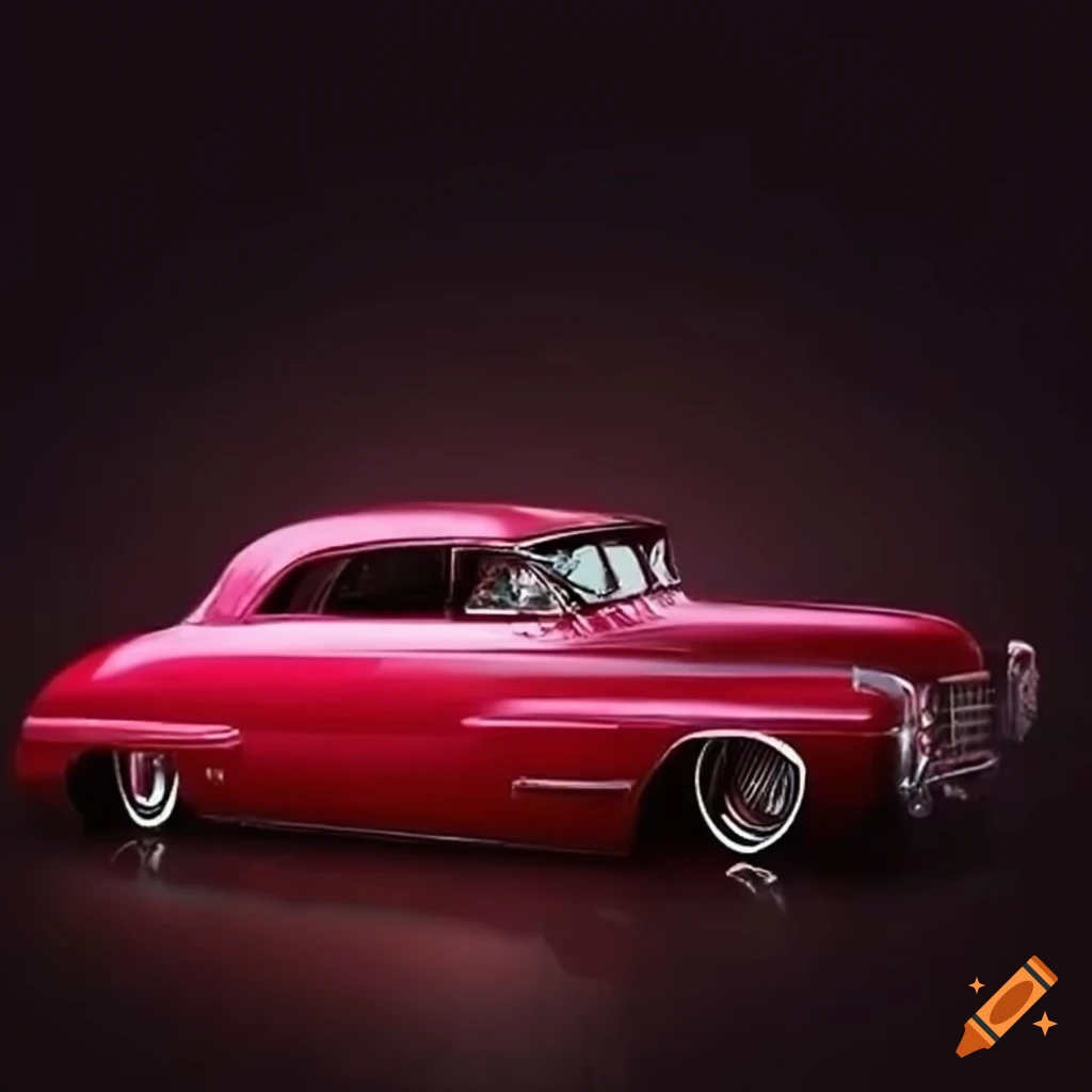 Lowrider car on Craiyon