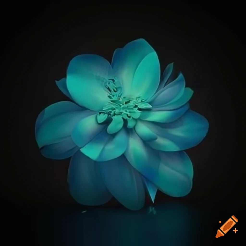 Ai flower on Craiyon