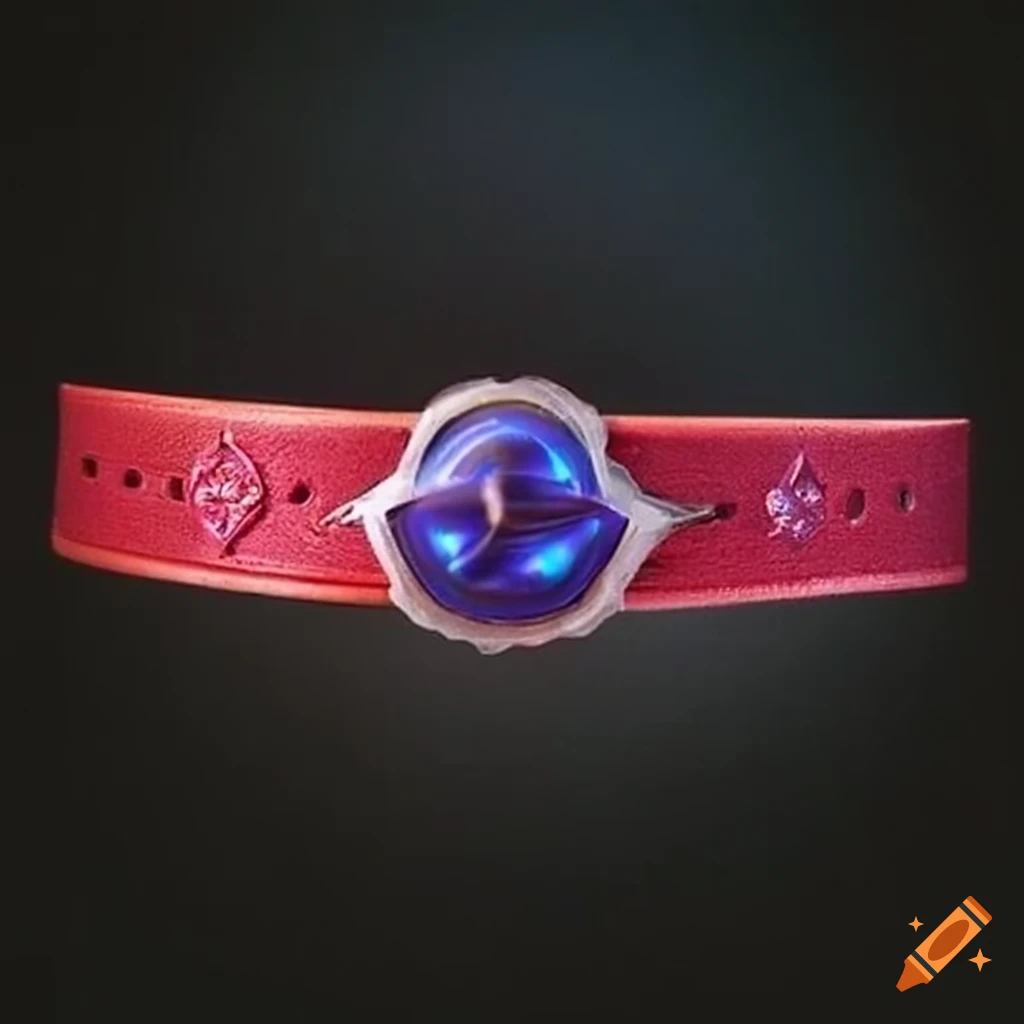 Front view of a noble magic belt on Craiyon