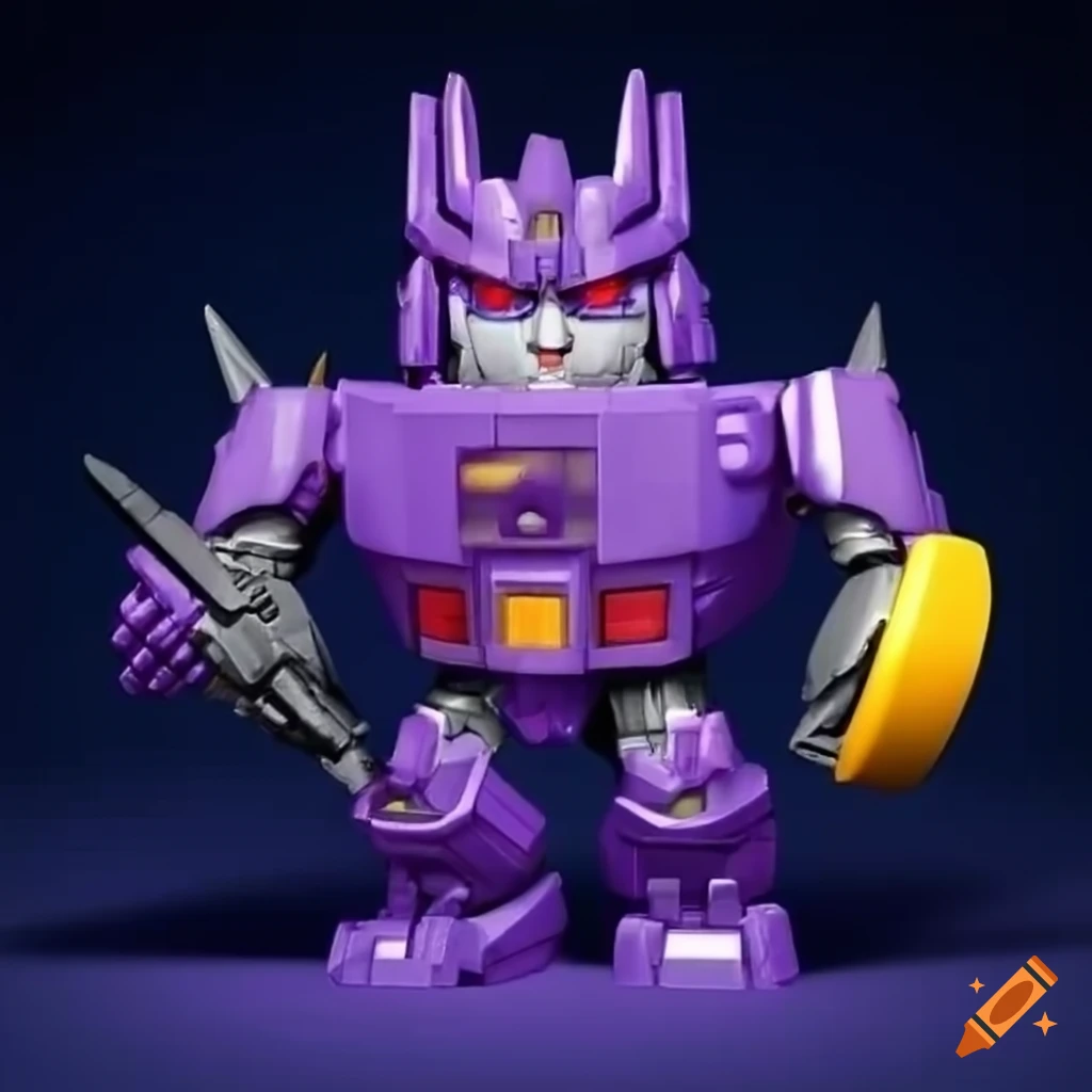 Decepticon galvatron miniature in 3d on Craiyon