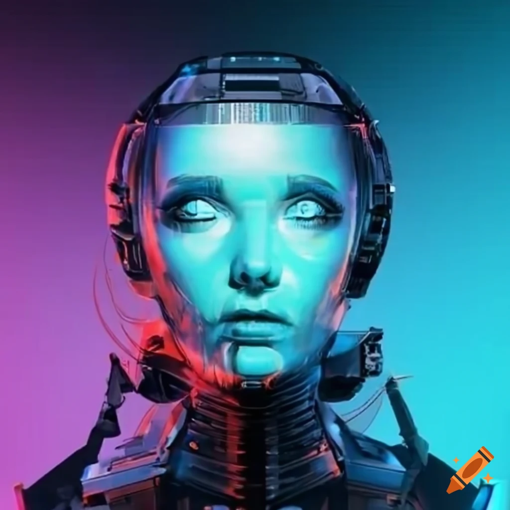 Futuristic technology on Craiyon