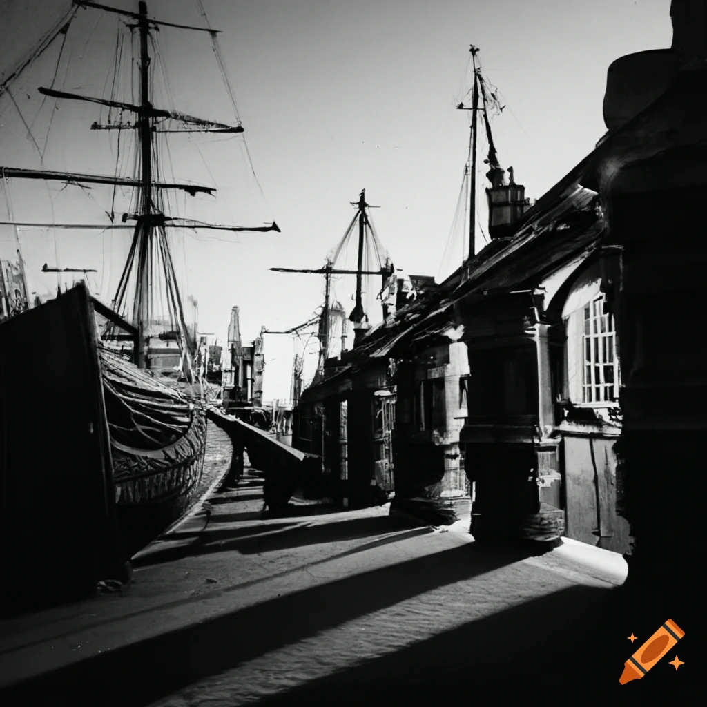 Victorian docks on Craiyon