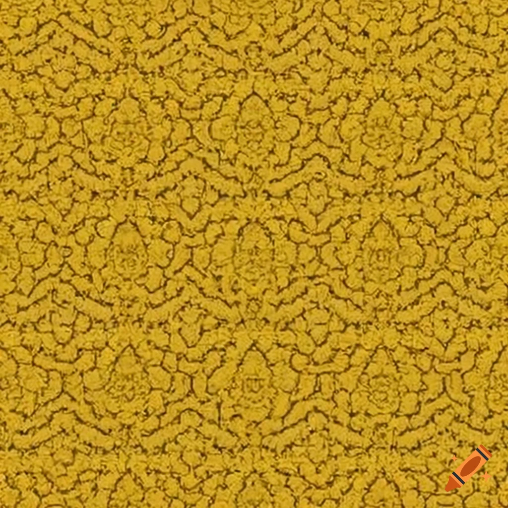 High definition seamless yellow wallpaper wall texture on Craiyon