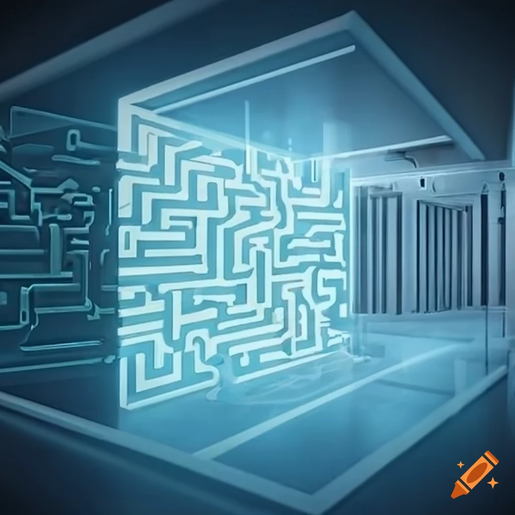 Maze tech on Craiyon