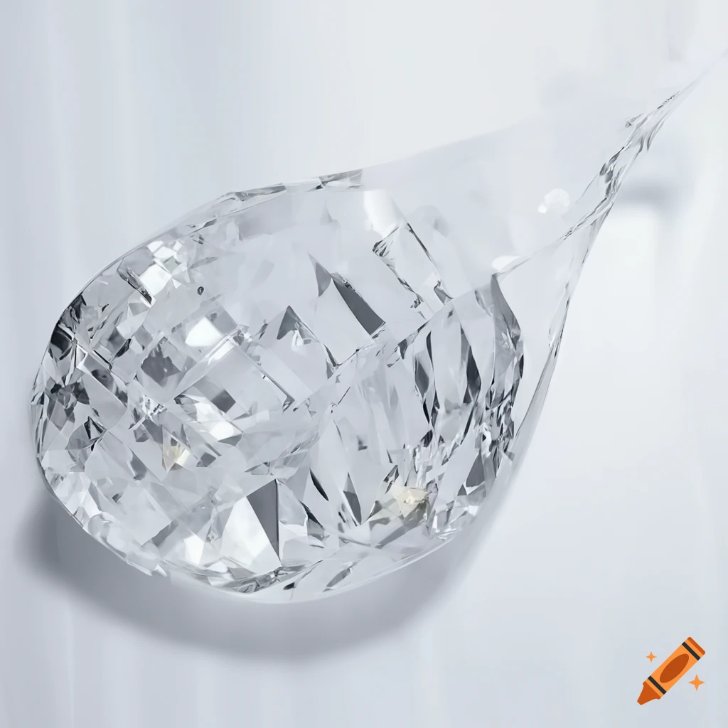 Crystal clear on Craiyon