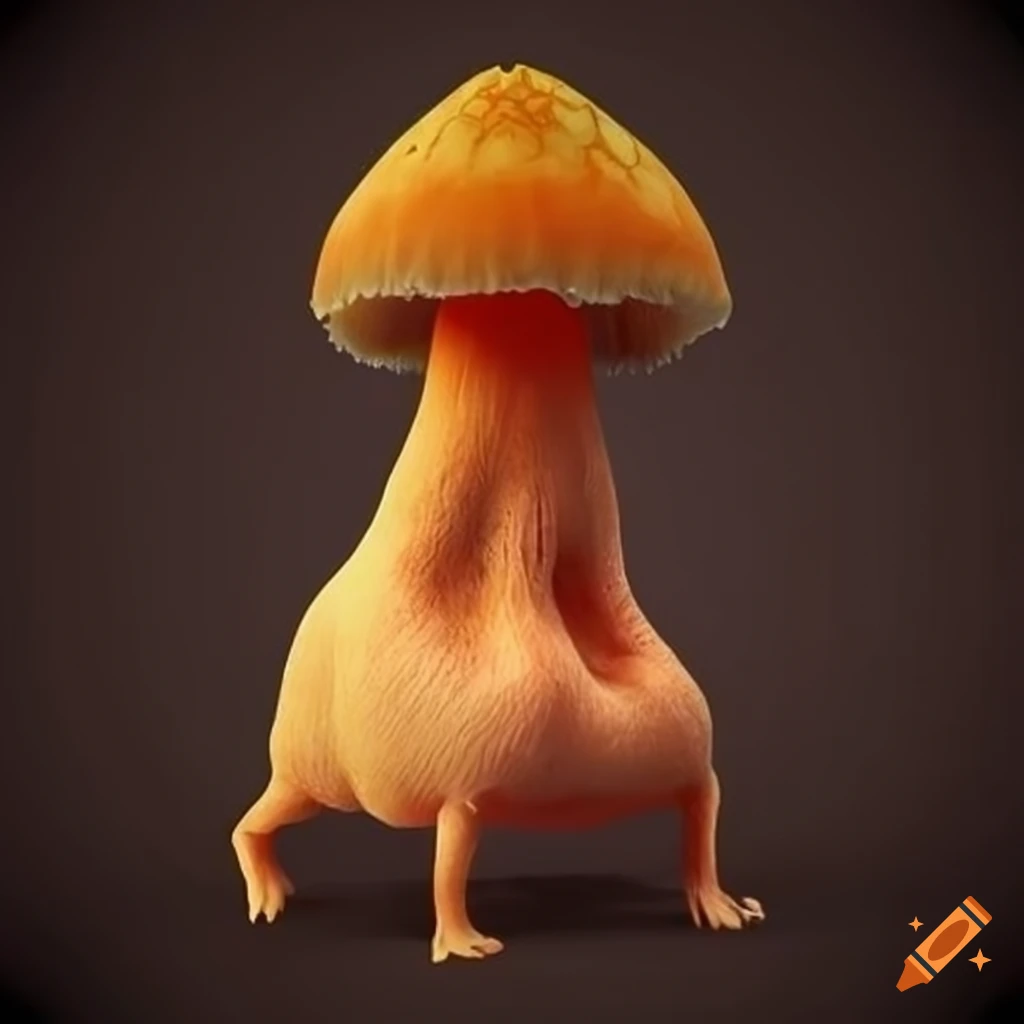 Fungus creature on Craiyon