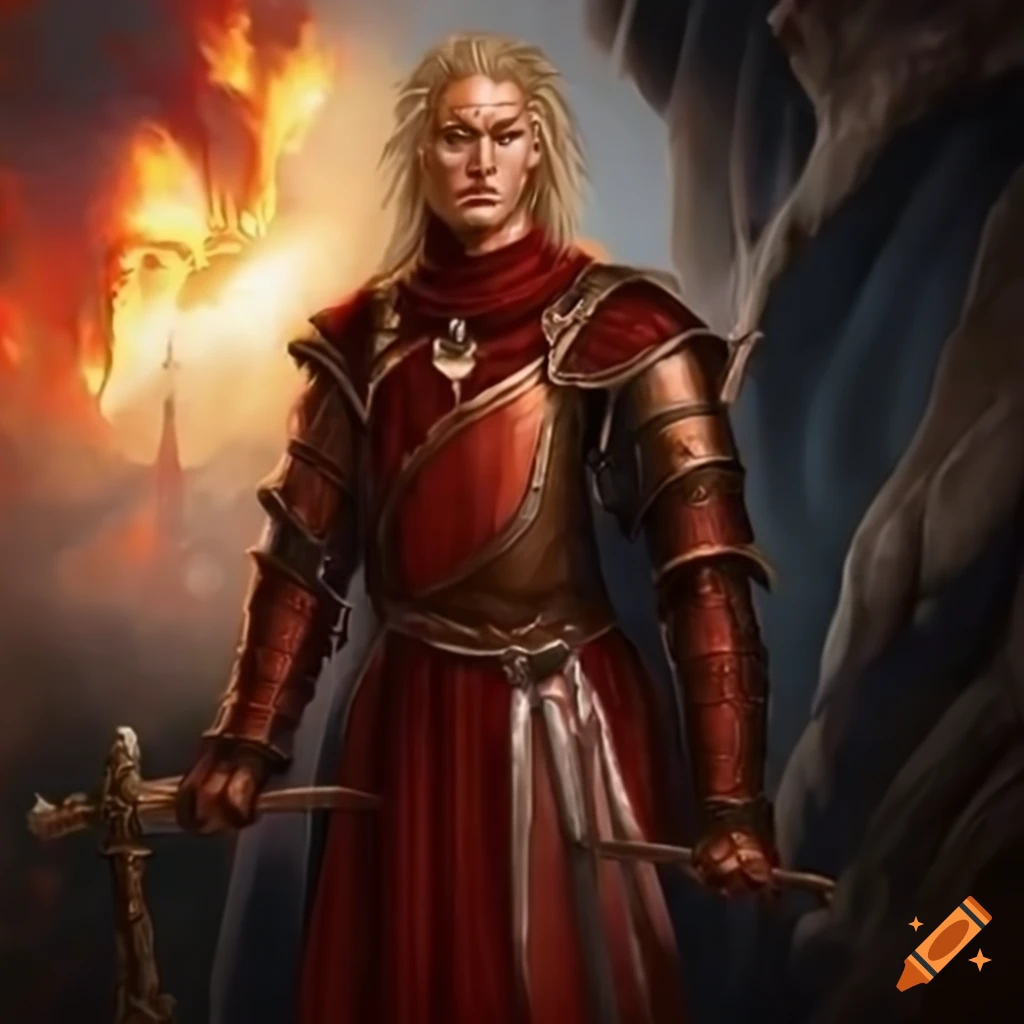 Aegon targaryen character on Craiyon
