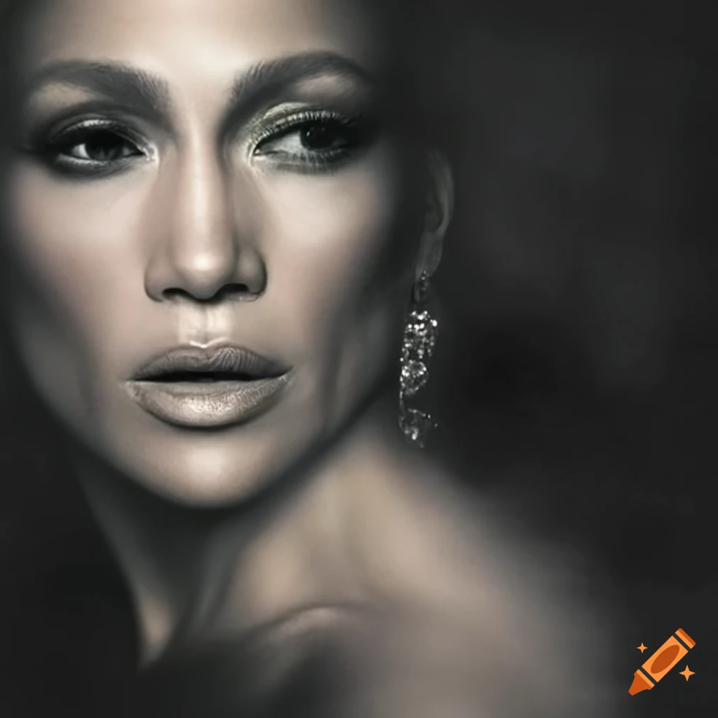 Jennifer lopez album cover inspired art on Craiyon