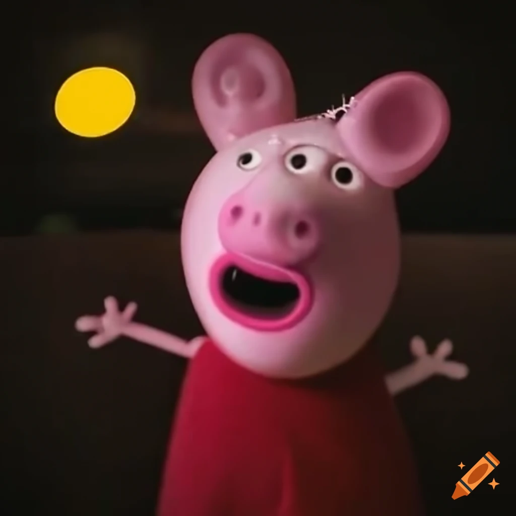 Peppa pig dj at hogwarts on Craiyon