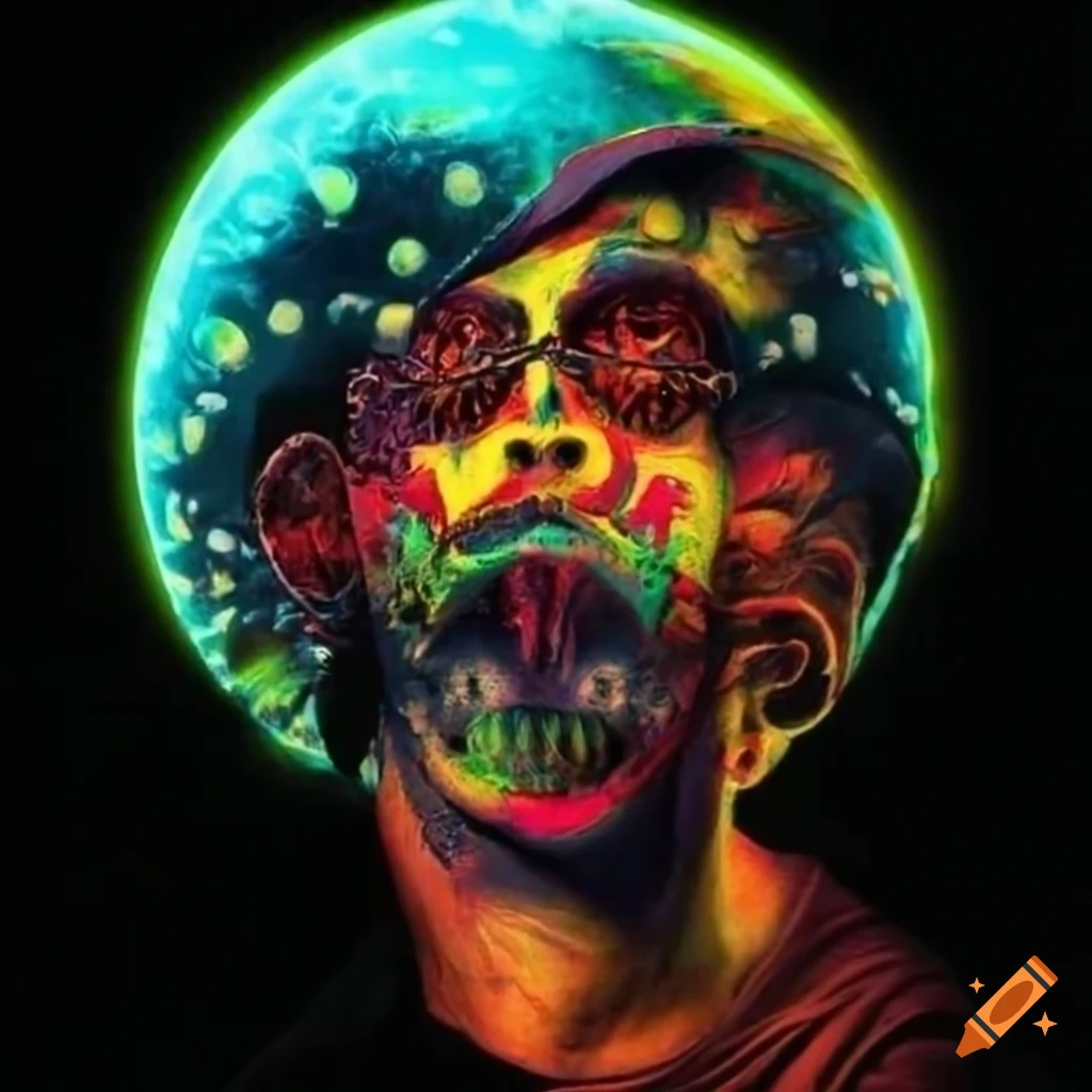 Surrealist psychedelic rock band with italian influence on Craiyon