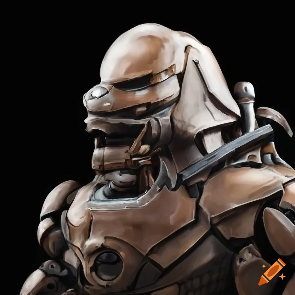 Mechmech in high definition with intricate layering and spectacular ...