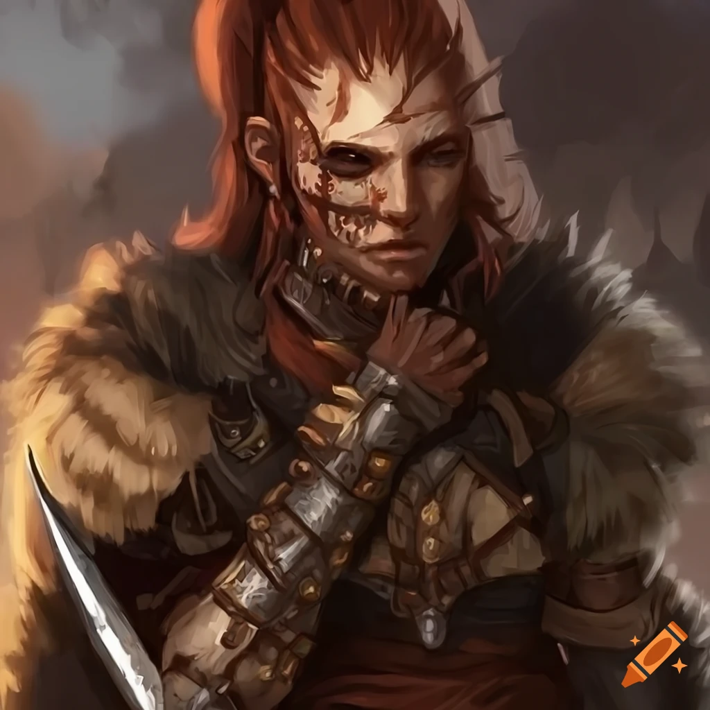 Mercenary Dungeons and Dragons (DND) concept on Craiyon