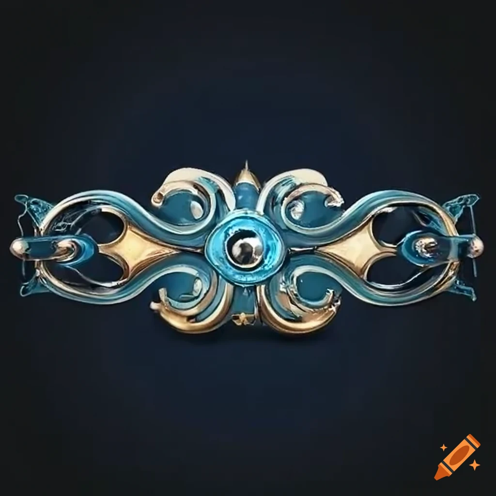 Front view of a noble magic belt on Craiyon