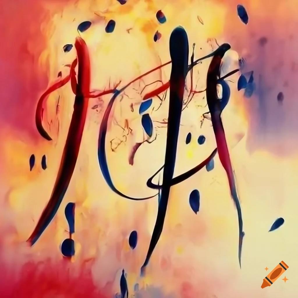 Exquisite abstract calligraphy with letters and numbers in a life finds a way theme on Craiyon