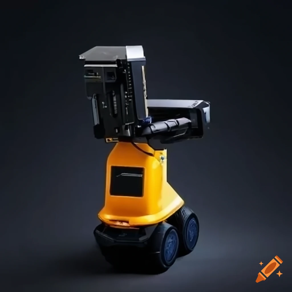 Fully autonomous mobile robot for petrochemical site inspection on Craiyon