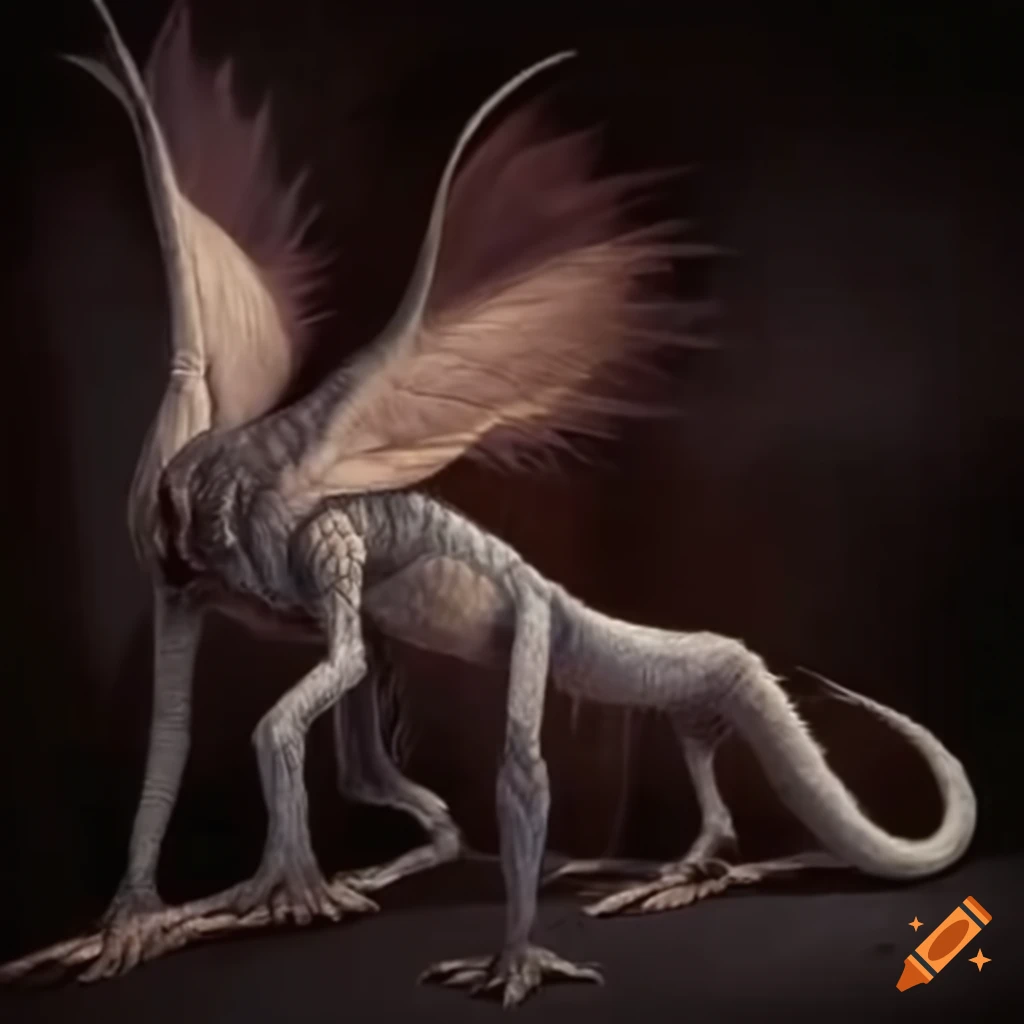 Various mythical creatures on Craiyon