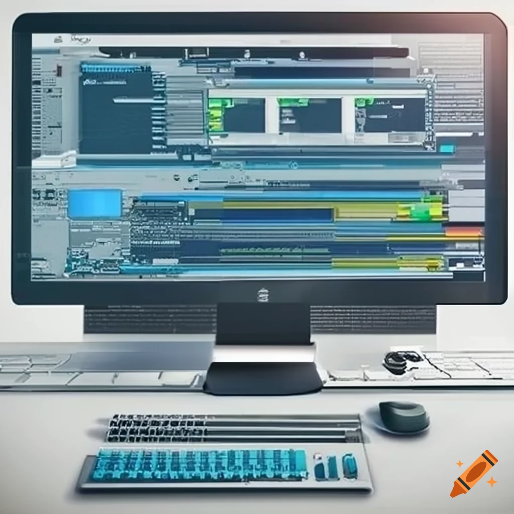 Header image for a software and hardware development company website on ...