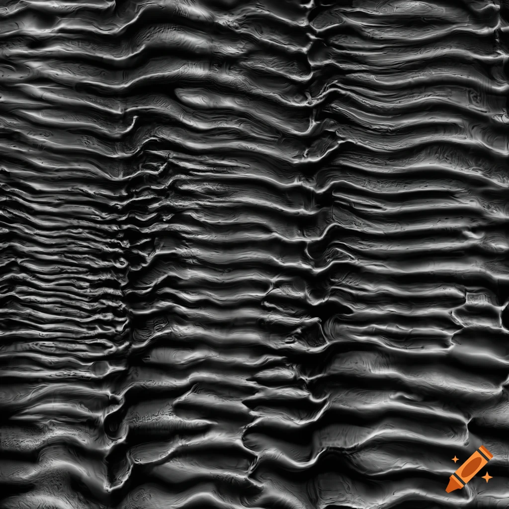 Seamless black and white alpha map biomechanical rib texture on Craiyon