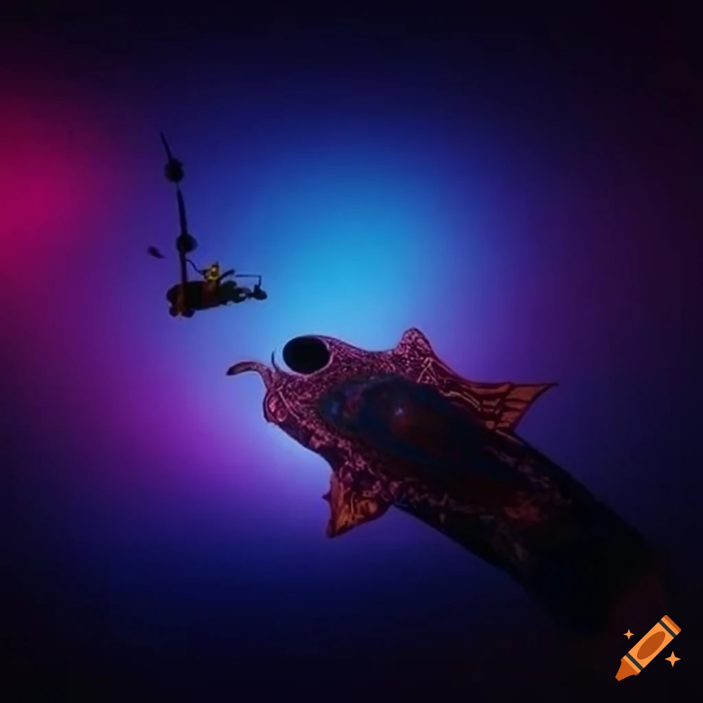 Flying carpet on Craiyon