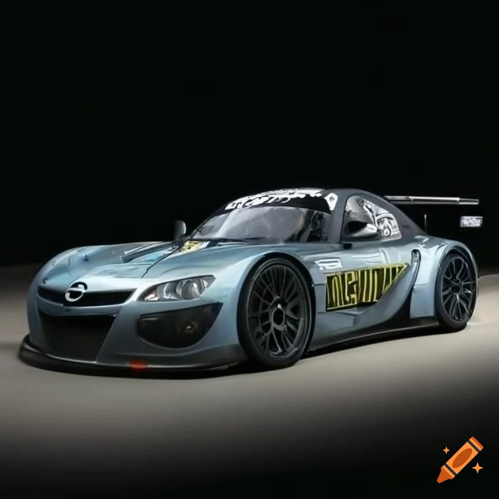 2008 opel gt gt2 race car on Craiyon