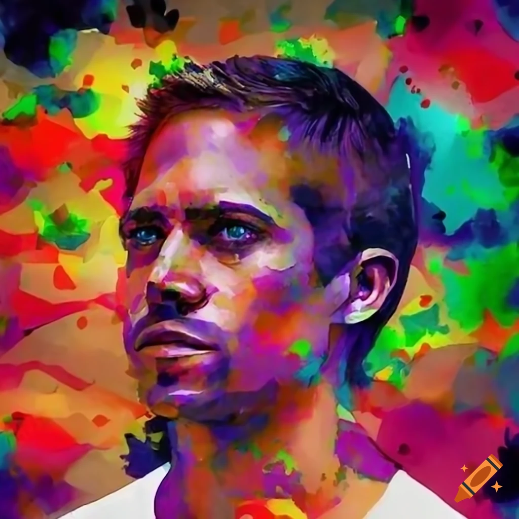 Tense gaze between two detectives with human elements and bold ...