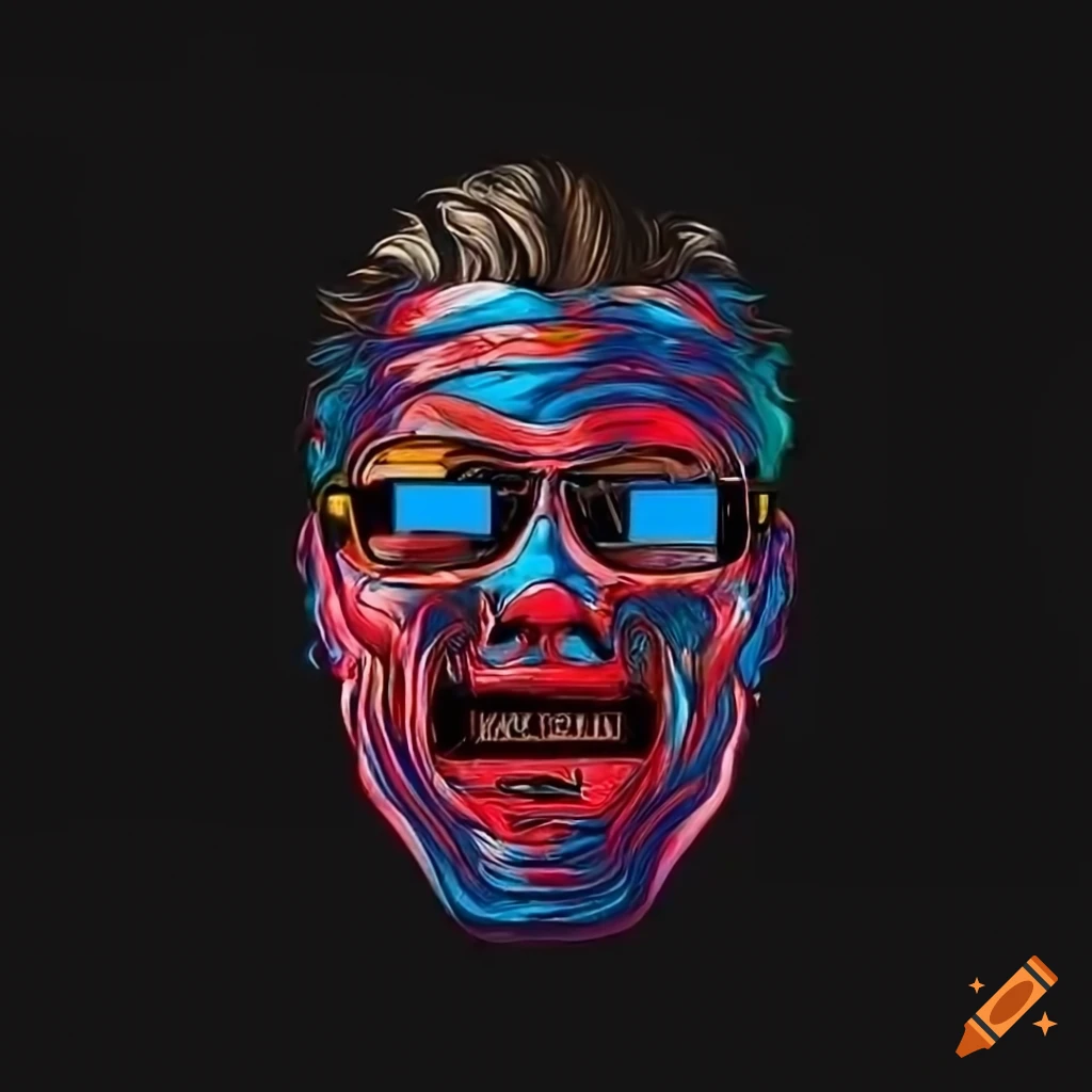 Sim racing alex grey art logo on Craiyon