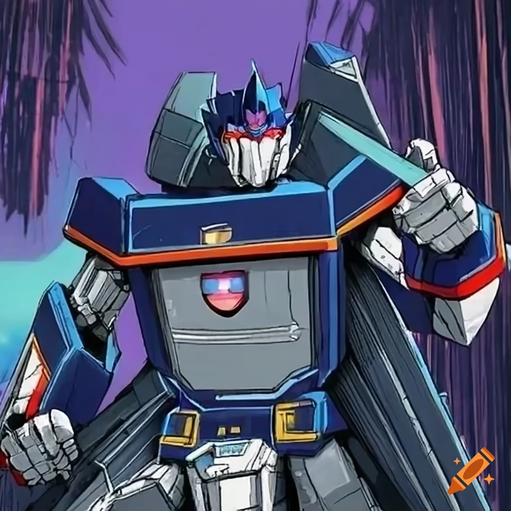 Transformers soundwave character on Craiyon