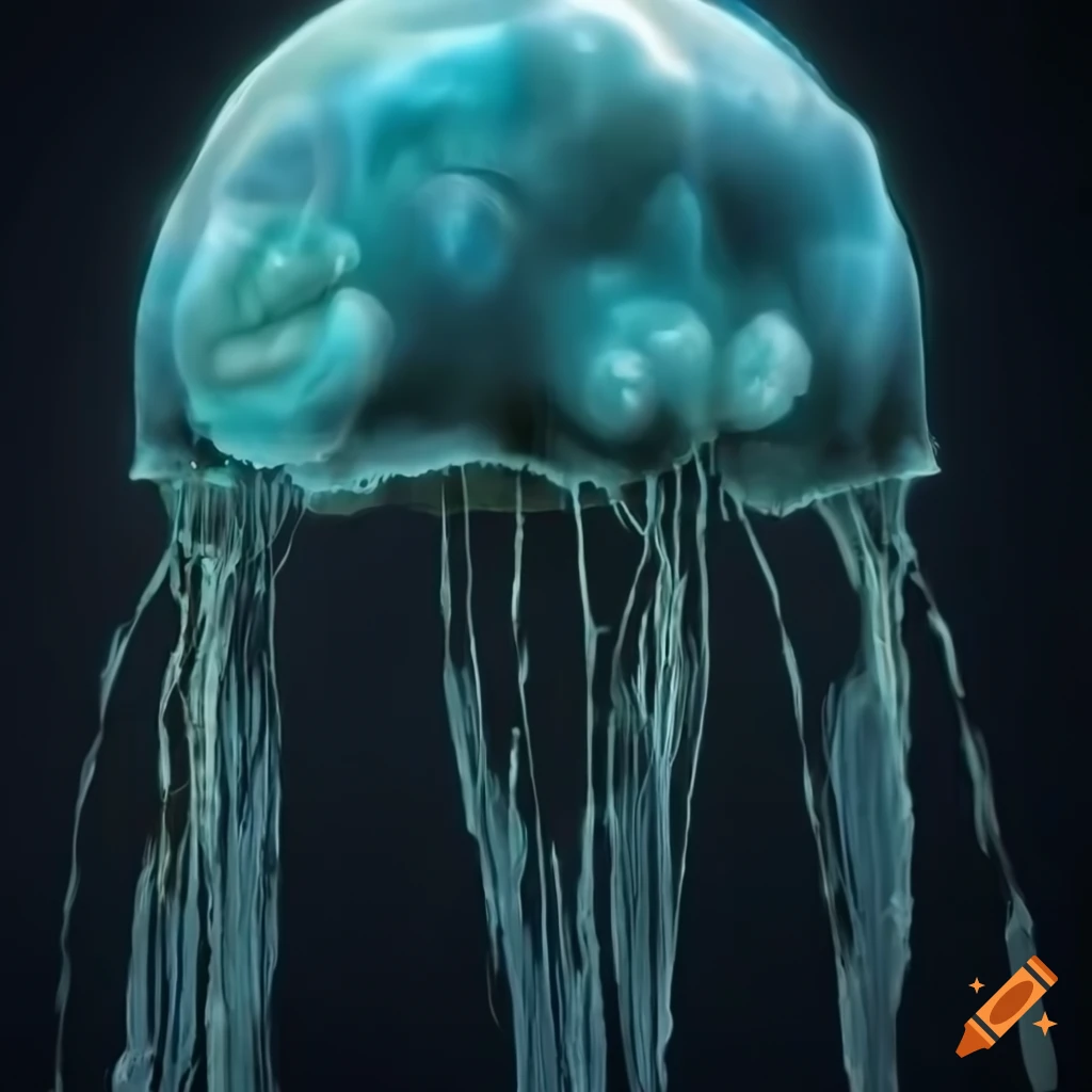 Hybrid drone mech with intricate layering and sharp focus on Craiyon