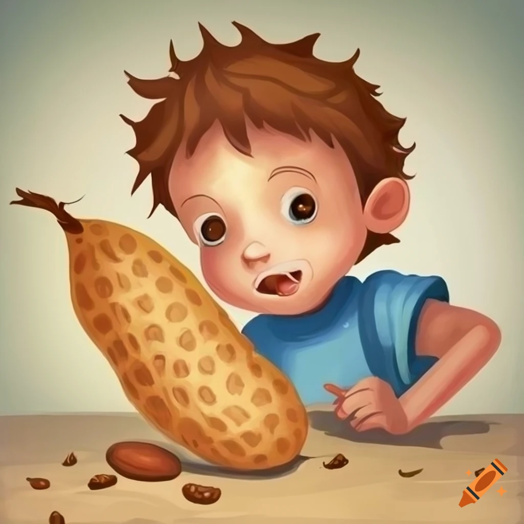 Illustration for children's adventure book series Peanut and the Boy on ...