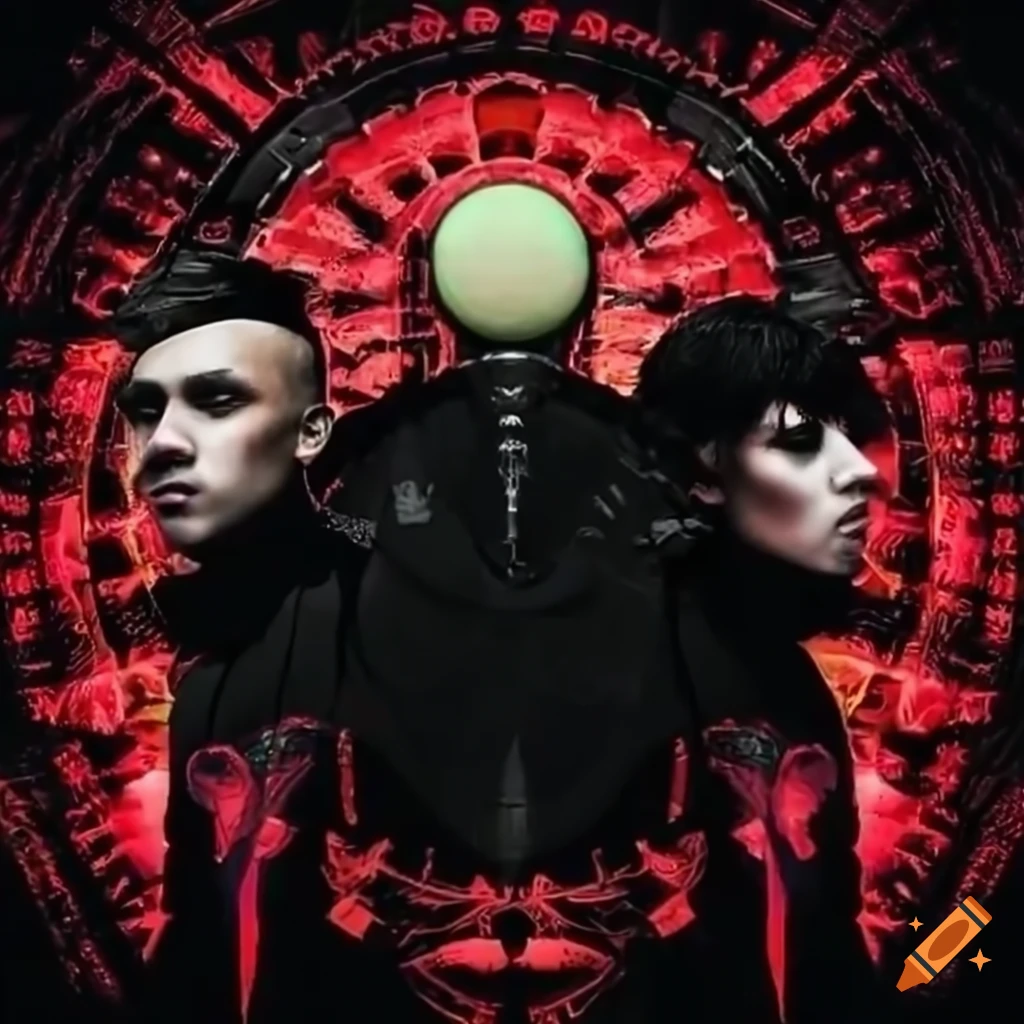 Abstract techno rave core vixa and hardstyle qlimax concept on Craiyon