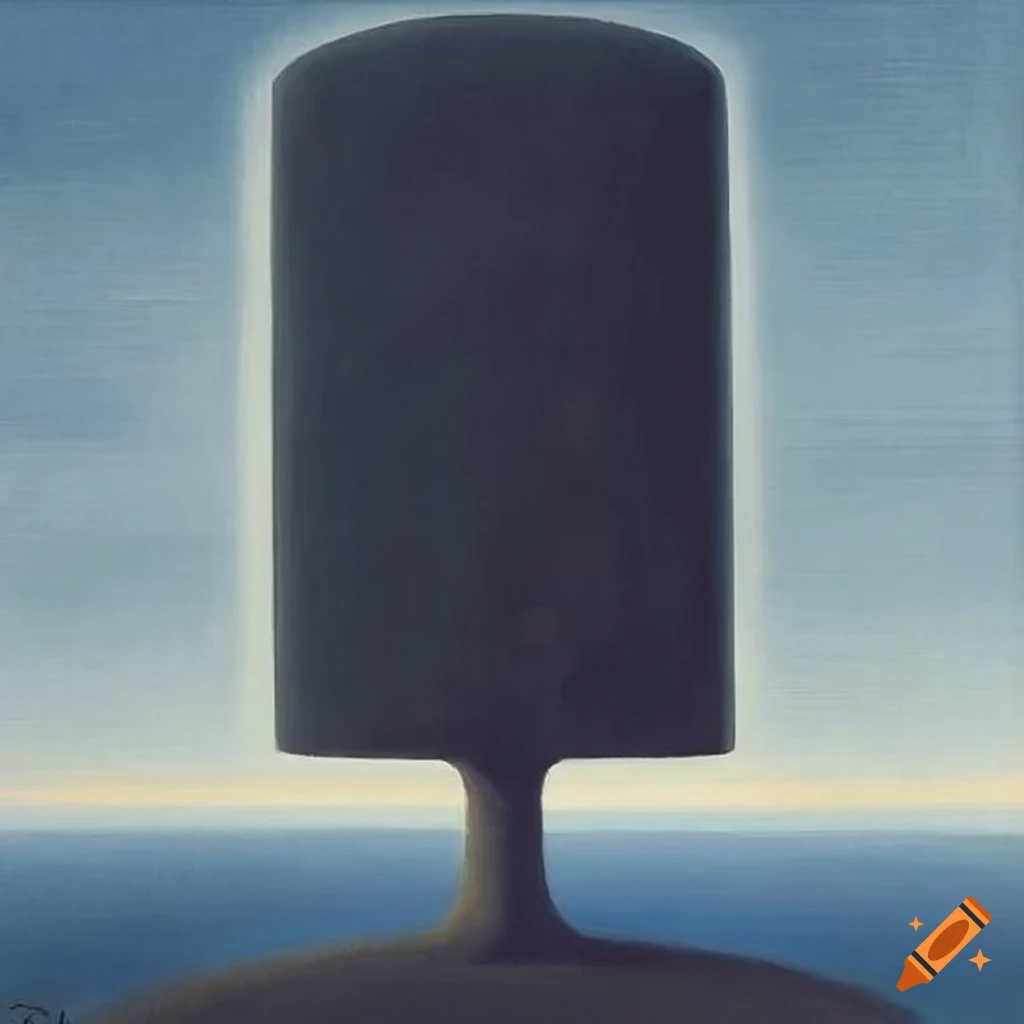 Tree with twisting branches by rene magritte on Craiyon