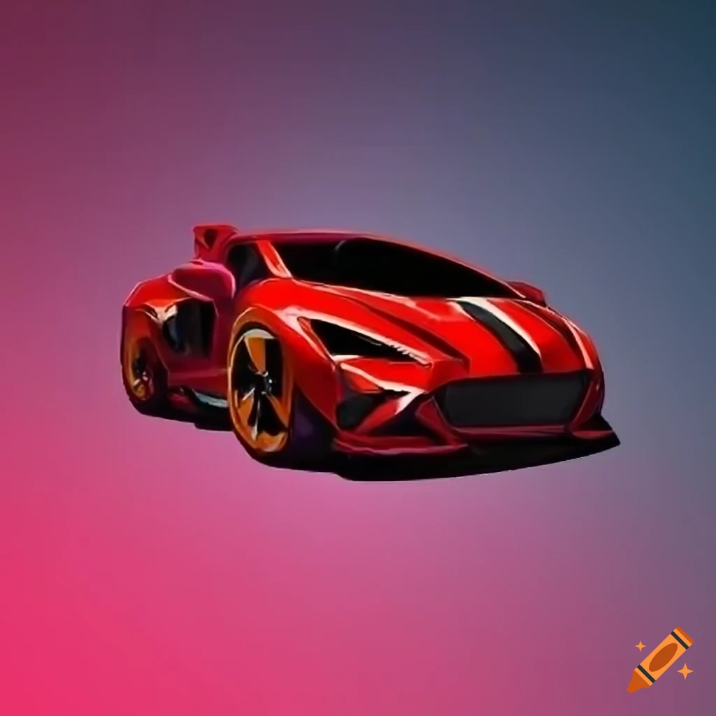 High-class and modern car racing game logo on Craiyon