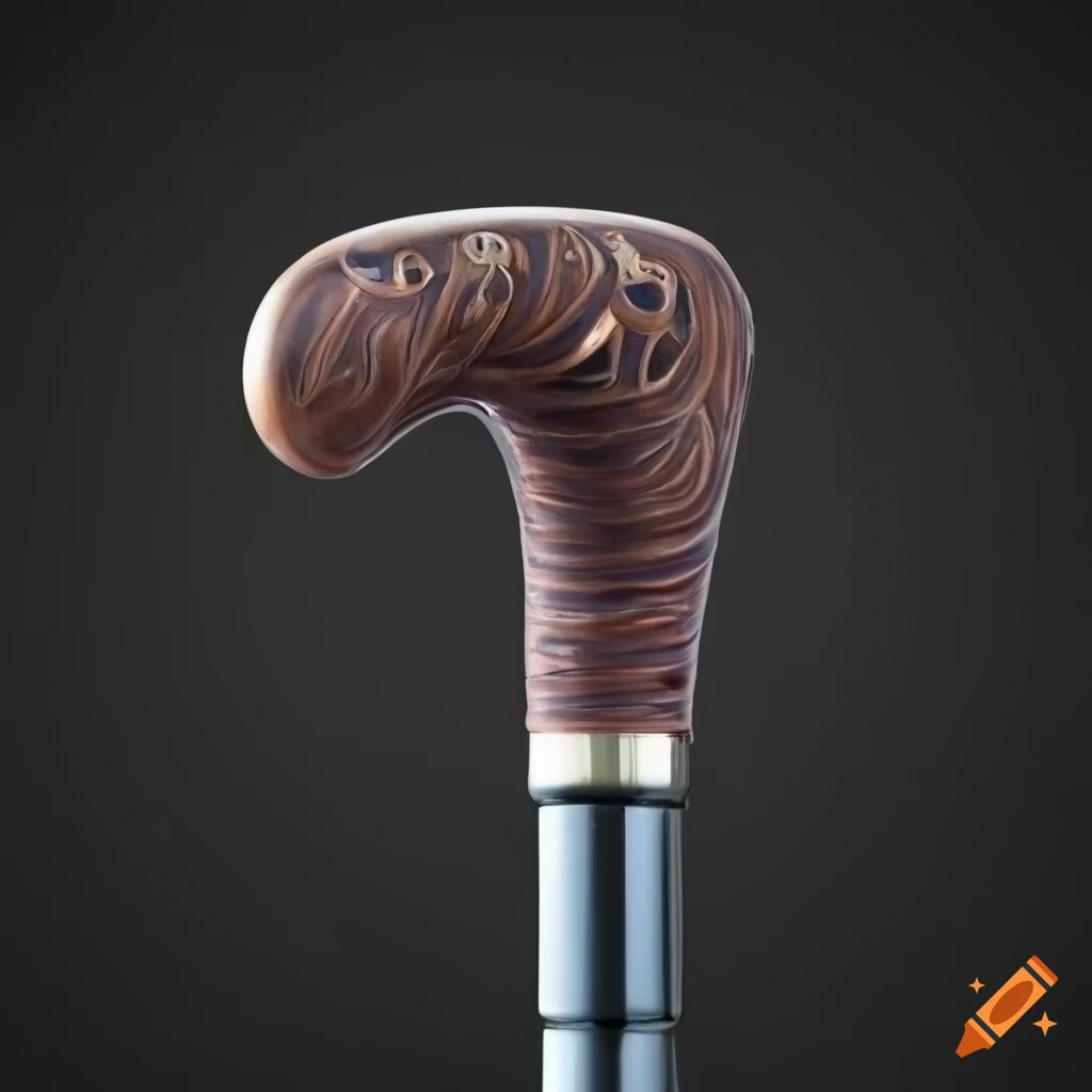 Walking cane on Craiyon