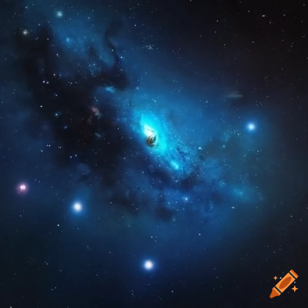 Outer space inspired album art on Craiyon