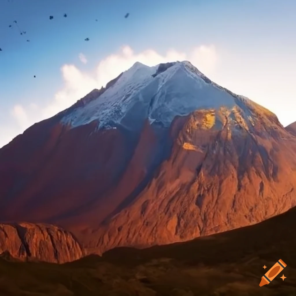 Mount ebott on Craiyon