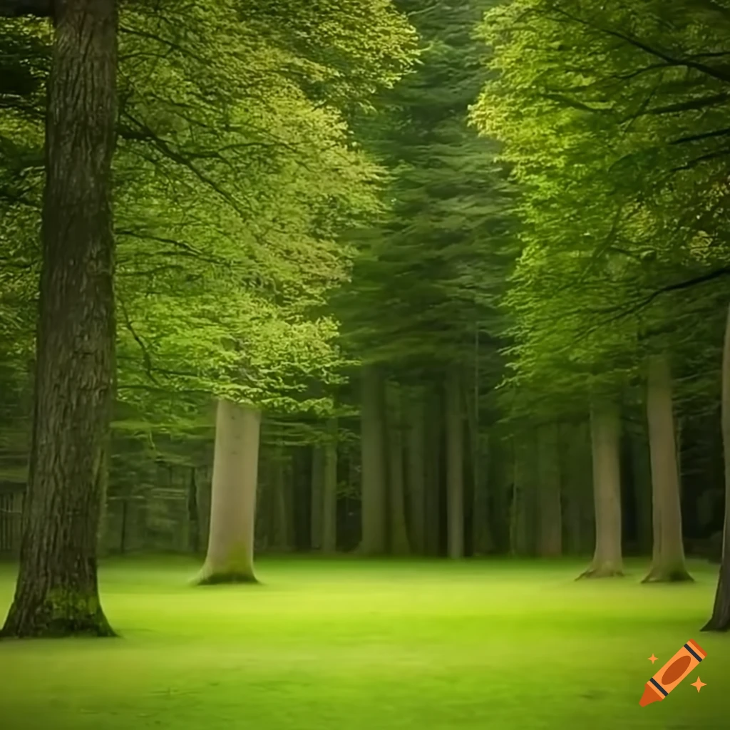 Group of trees in a natural setting on Craiyon