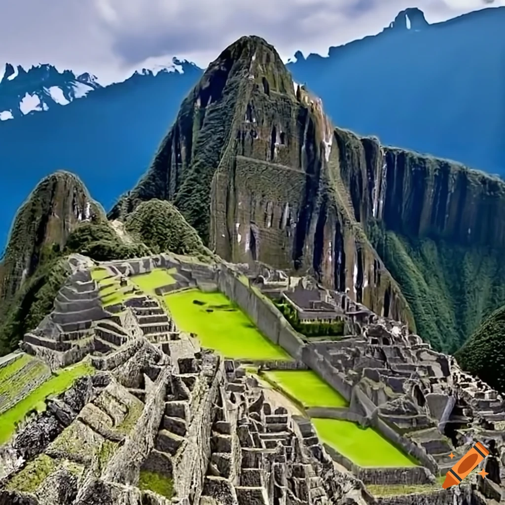 Machu picchu on Craiyon