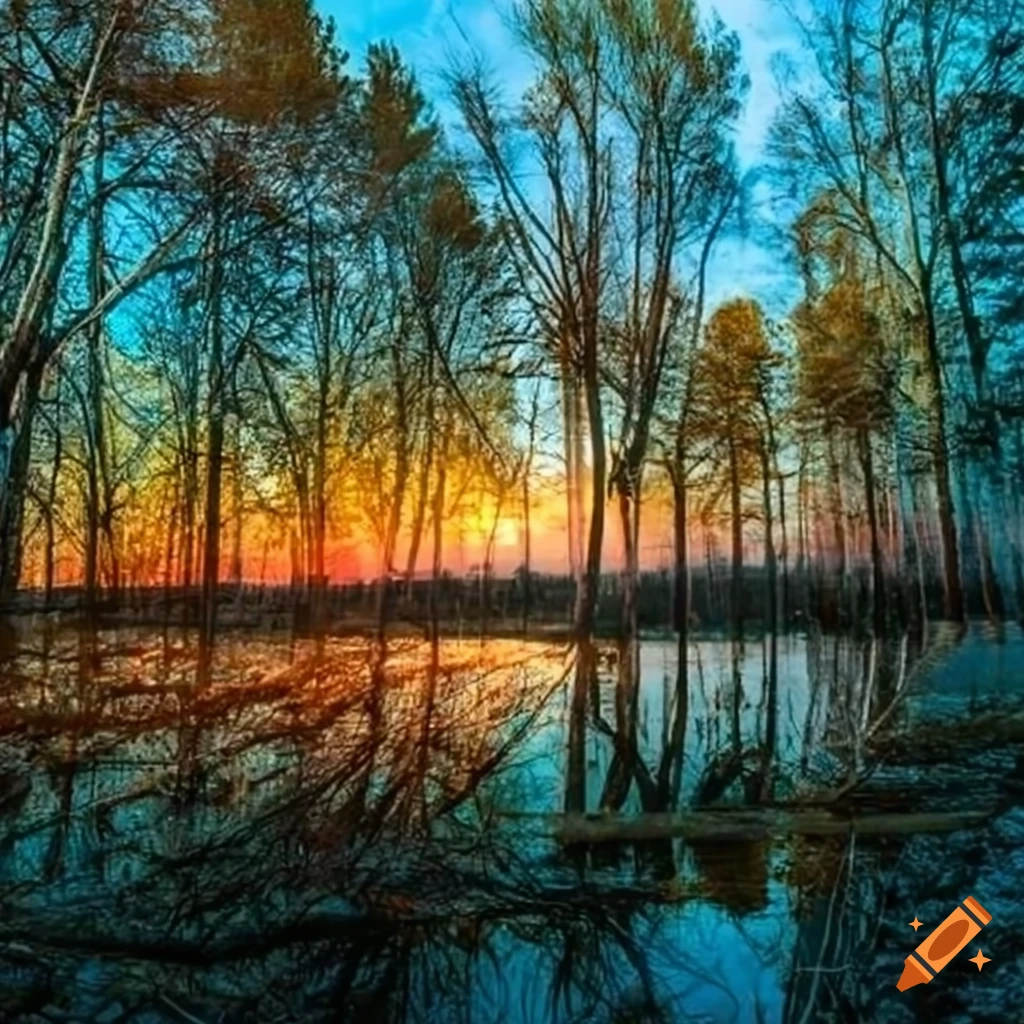 Springtime in wisconsin on Craiyon