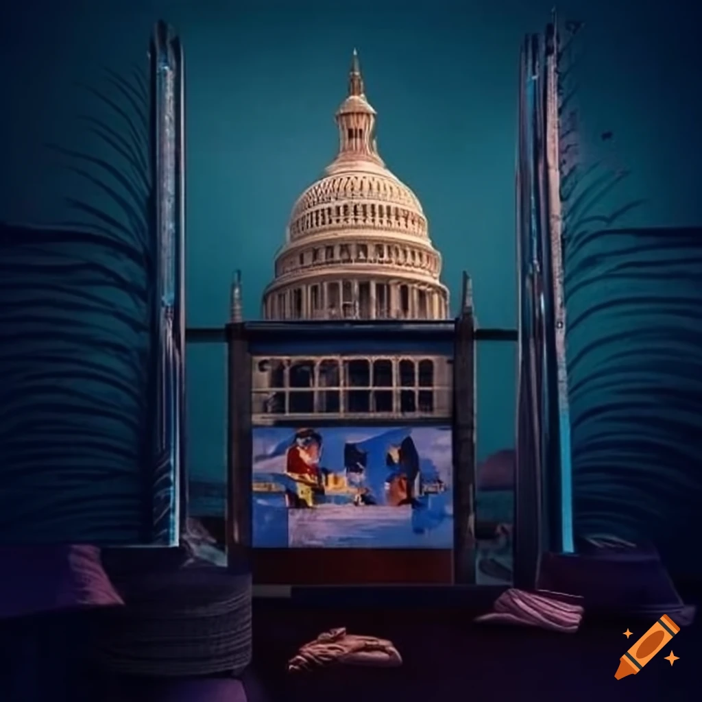 Poster about central planned economy on Craiyon