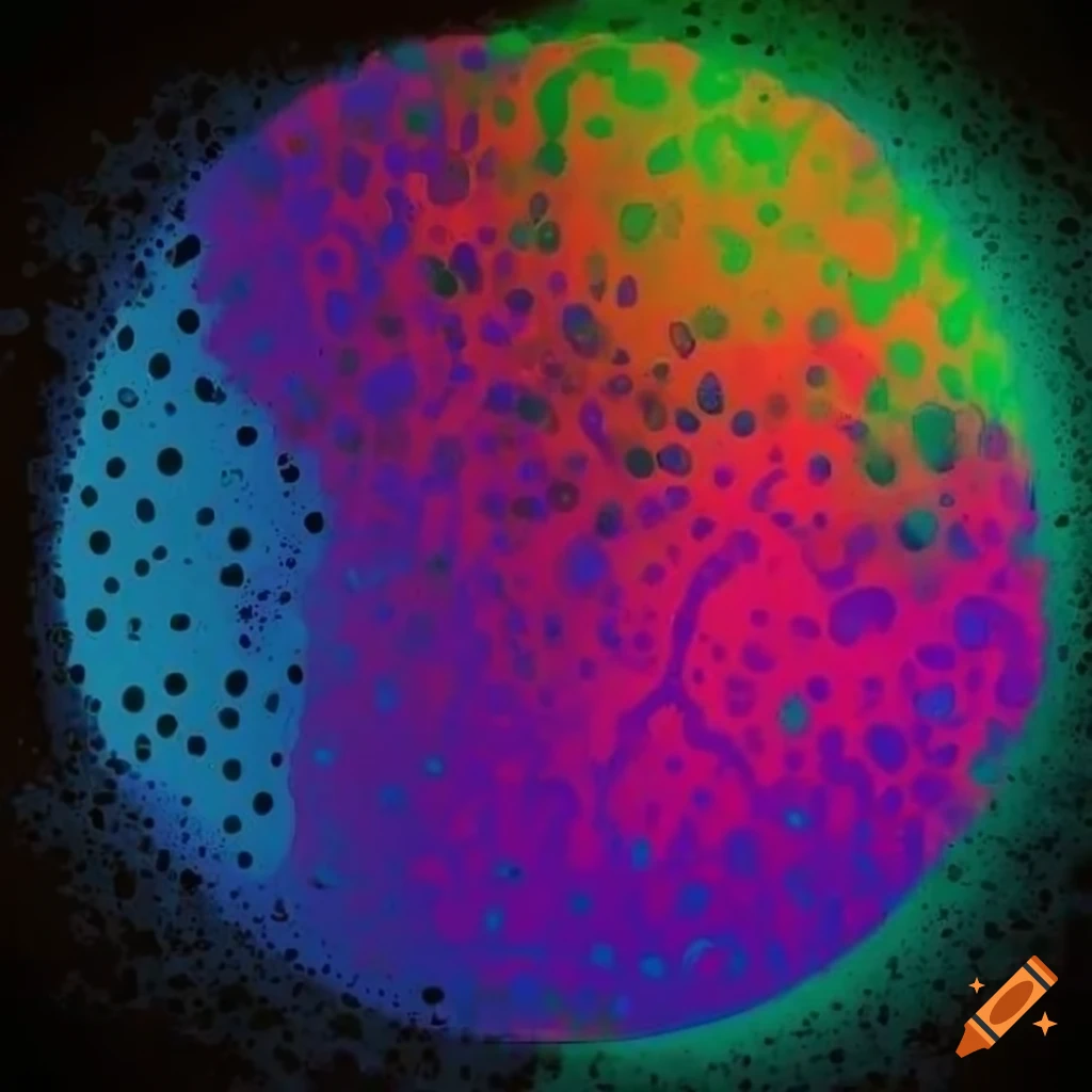 Modern illustration with textured background and vibrant colors on Craiyon