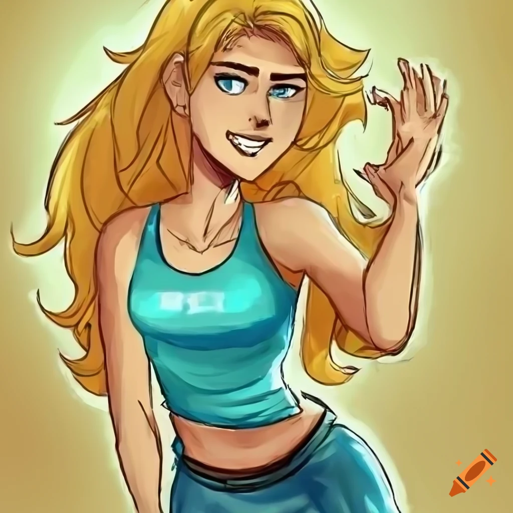 Full Body Drawing Of Anabeth Chase On Craiyon