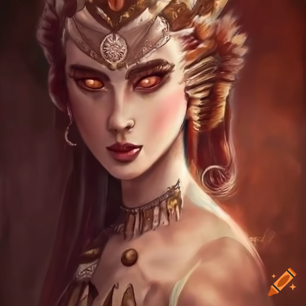 Elyria of veridaegis in a swirling gown commanding attention and ...