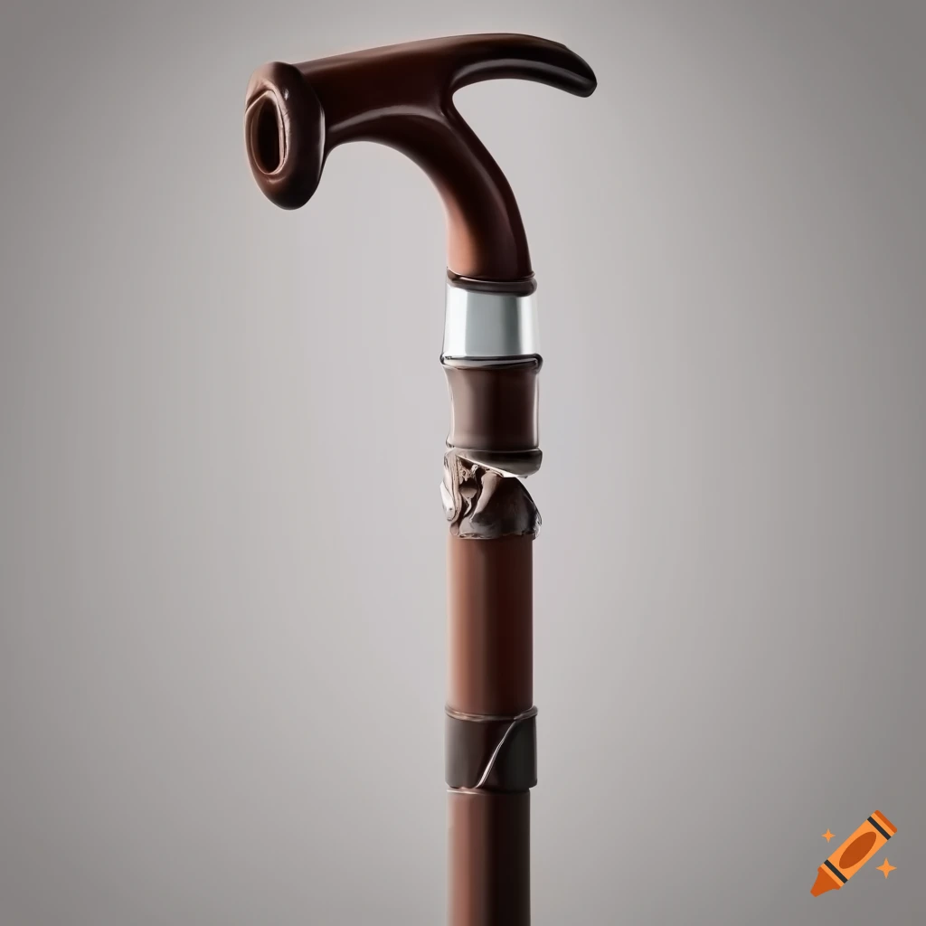 Walking cane on Craiyon