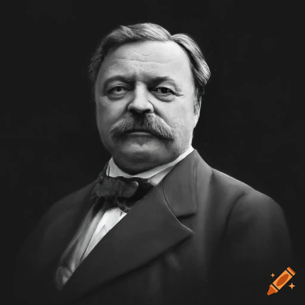 Portrait of friedrich ebert in realistic style on Craiyon